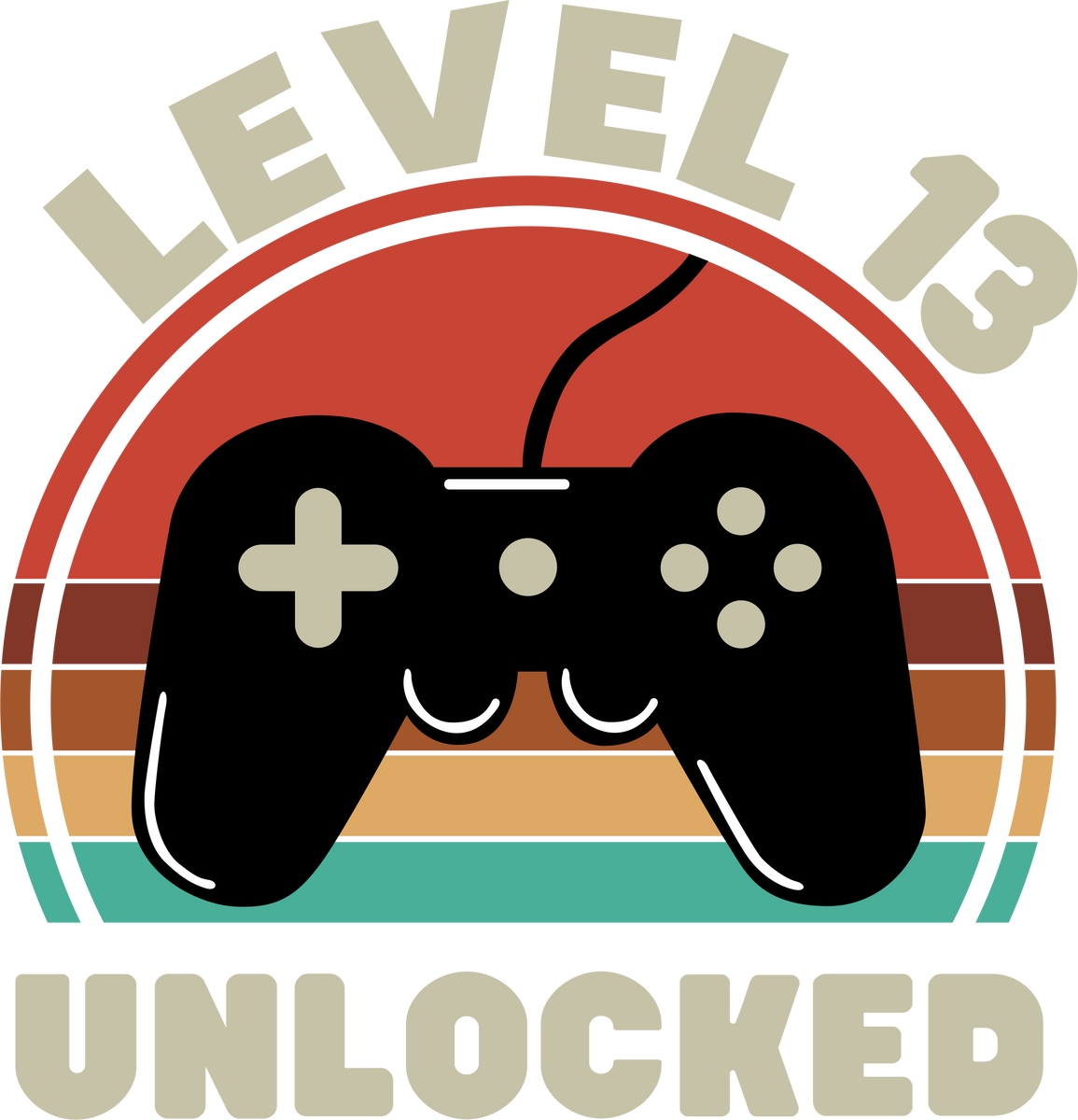 Level 13 Unlocked Kids T-Shirt – www.T-Shirt.co.za
