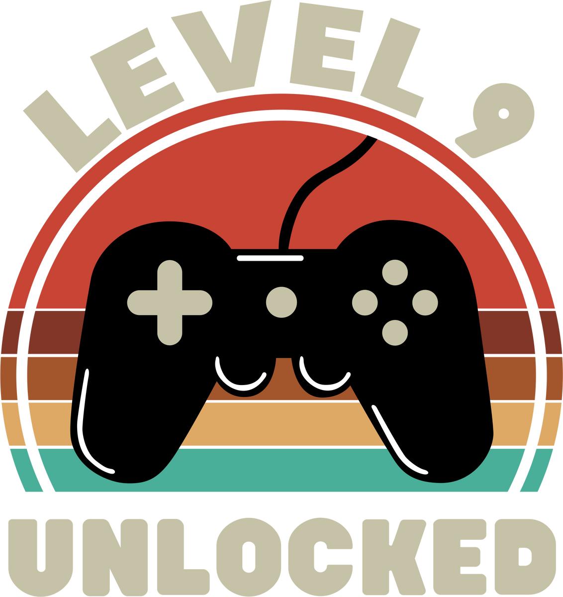 Level 9 unlocked Birthday T-shirt – www.T-Shirt.co.za