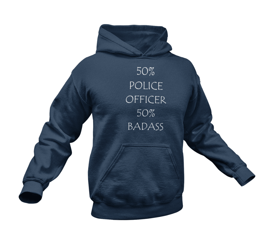 Badass Police Officer Hoodie – www.T-Shirt.co.za