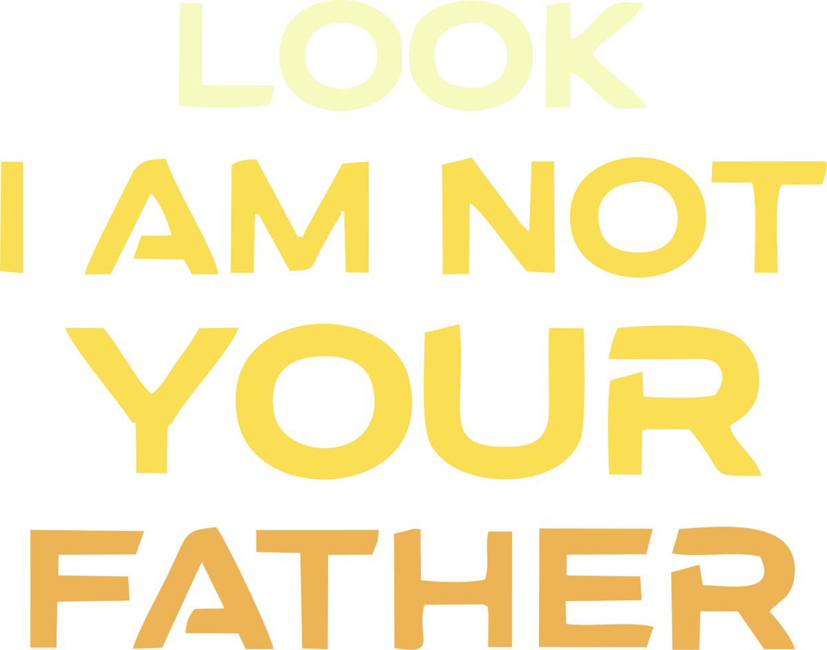 Look I am not your father Hoodie – www.T-Shirt.co.za