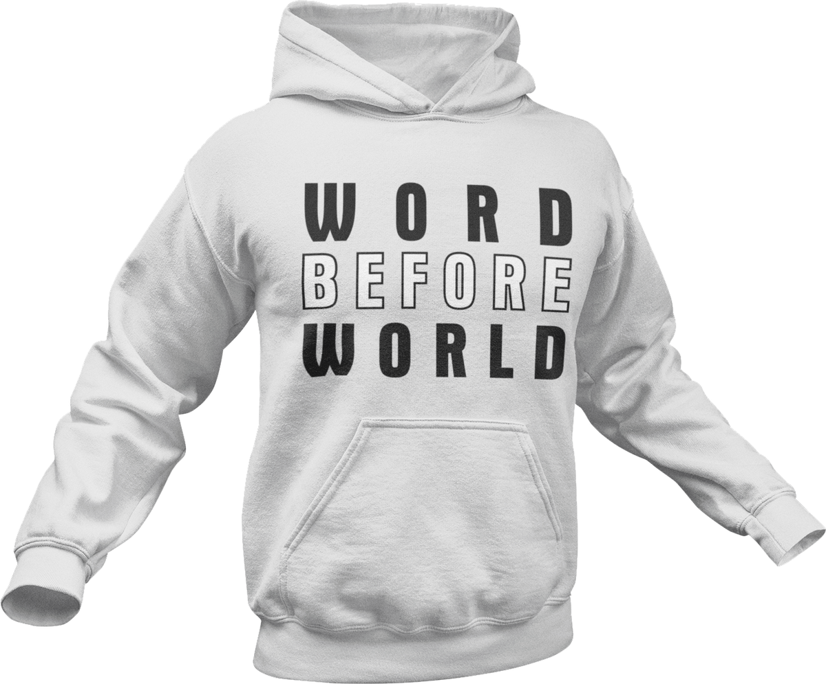 Word before World Hoodie – www.T-Shirt.co.za
